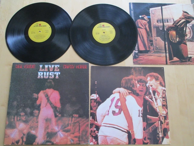 NEIL YOUNG & Crazy Horse / Live Rust / 2 X LP`s 1979 EUR 23,70 - PicClick IT