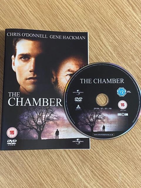 THE CHAMBER DVD (1997) Gene Hackman Chris O'Donnell Cert 15 Free P&P No ...