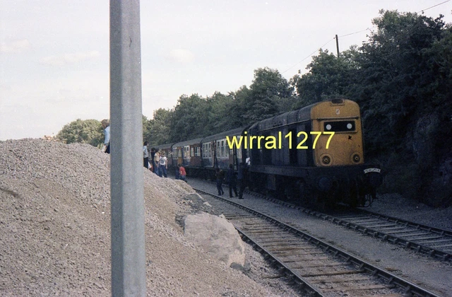ORIGINAL RAILWAY PHOTOGRAPHIC negative Class 20 20154 Severnsider rail ...