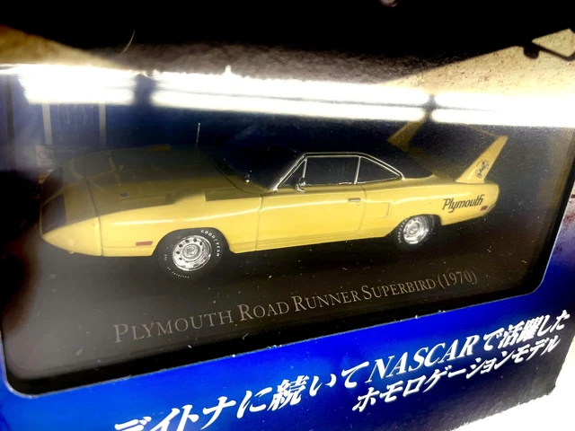1/43 PLYMOUTH ROAD runner superbird Diecast toy car American Car ...