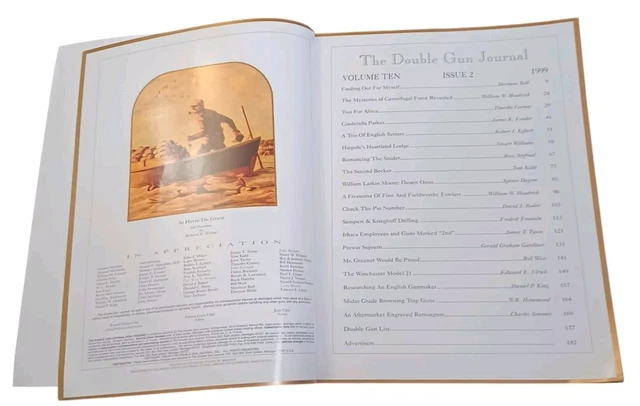 THE DOUBLE GUN Journal Magazine Volume 10 Issue 2 Summer 1999 £6.64 ...