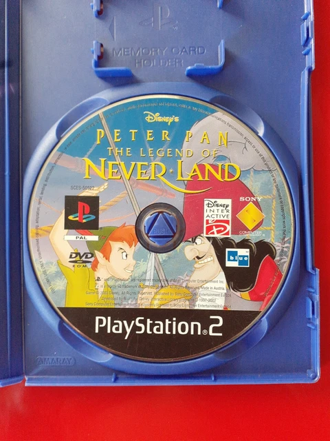 DISNEY'S PETER PAN The Legend of Never Land Sony PlayStation 2 Game PAL ...