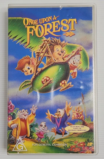 ONCE UPON A Forest - VHS videotape family movie Rated G Fox Video $15. ...
