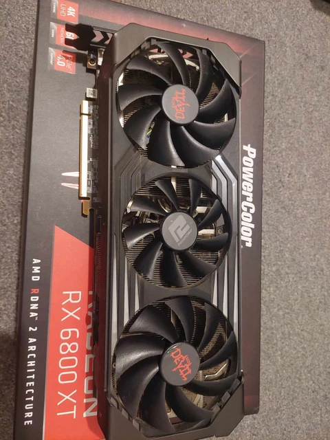 POWERCOLOR RED DEVIL AMD Radeon RX 6800 XT 16GB GDDR6 Grafikkarte EUR ...