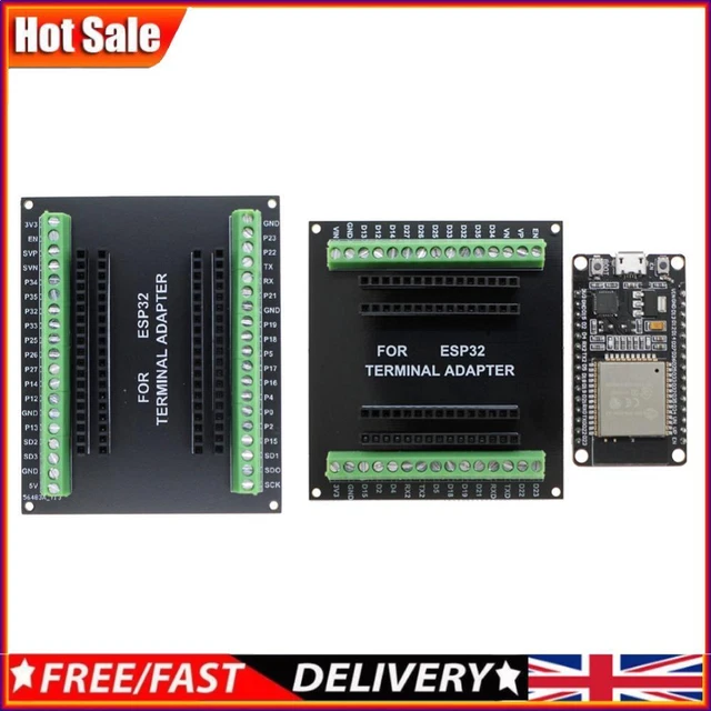 ESP32 MODULE BLUETOOTH-COMPATIBLE NodeMCU-32S Lua 38Pin GPIO Expansion ...