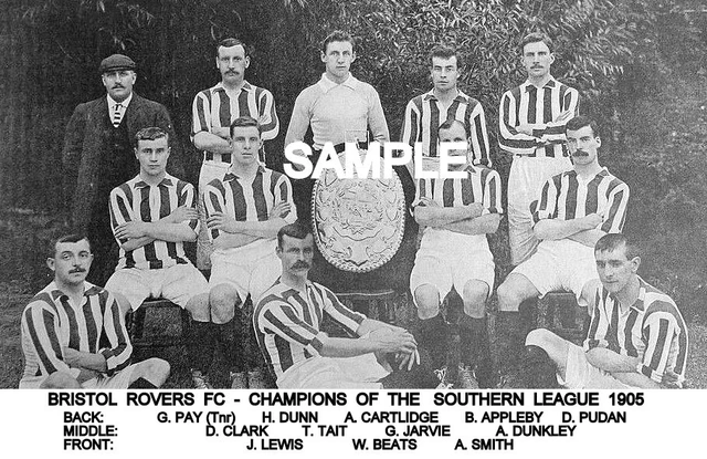 BRISTOL ROVERS FC 1905 Champions Team Photo £1.00 - PicClick UK