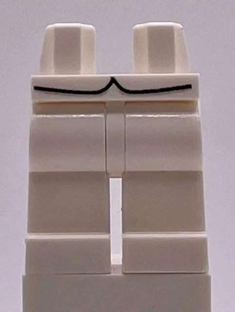 FIGURINE LEGO MINIFIGURE Bruce Wayne Legs Veste Tails White Super ...