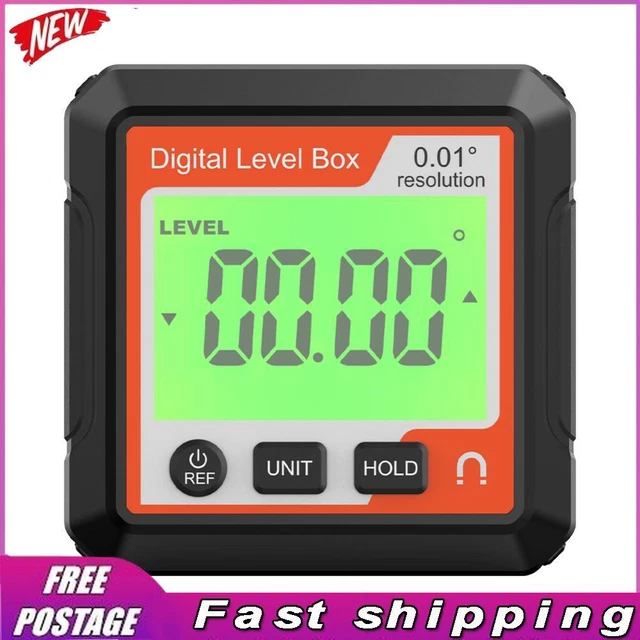 BEVEL PROTRACTOR WITH Magnetic Base Digital Angle Protractor LCD for ...