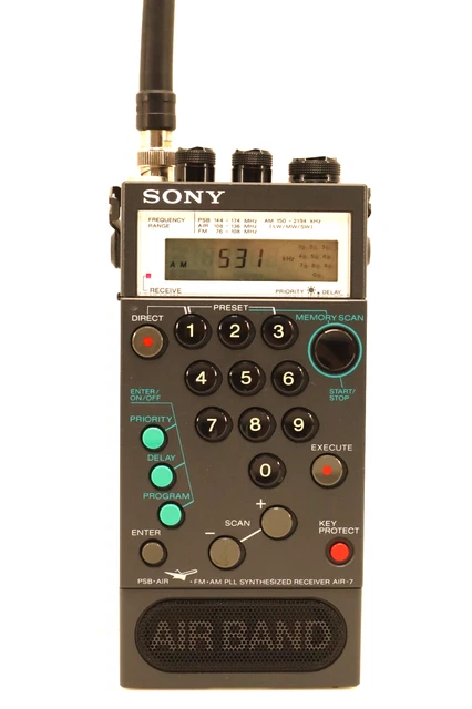 SONY AIR-7 PSB/AIR/FM/AM Radio *For Parts/Repair £115.49 - PicClick UK
