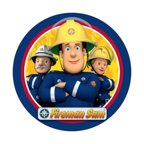 FIREMAN SAM STYLE DTF Iron On Transfer T-Shirt Hoodie Bag DIY Print ...