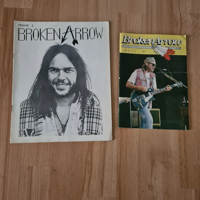 NEIL YOUNG BROKEN Arrow Magazines 1- 52 Inclusive. £50.00 - PicClick UK
