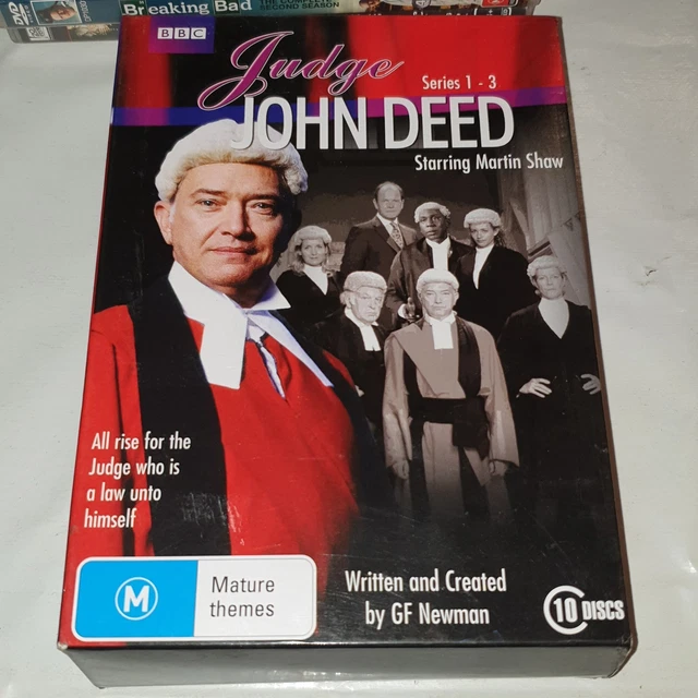 JUDGE JOHN DEED : Series 1-3 (Box Set, DVD, 2010) 10 Disc Set - FREE ...