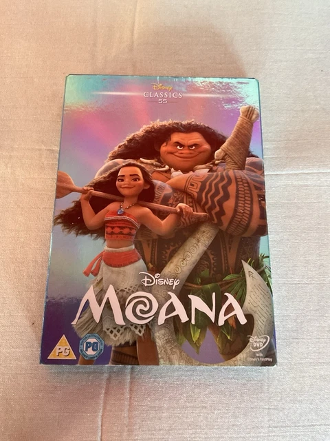 MOANA DVD DISNEY Classics No 55 Family Adventure With Slipcover £3.32 ...