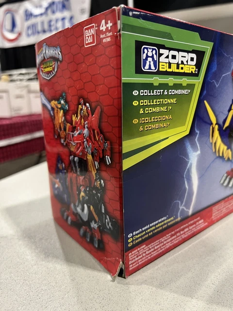 2015 BANDAI POWER Rangers Dino Charge Legendary Zord Set ZordBuilder ...