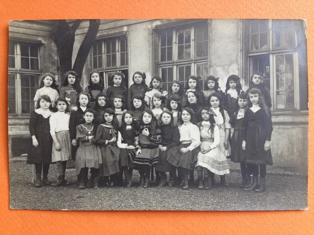 OLD SCHOOL CHIC Children to Identify Children SCHOOL Class 1900 Photo ...