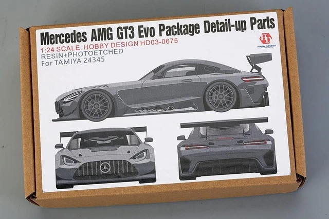 HOBBY DESIGN 1/24 Mercedes Benz AMG GT3 EVO Detail Up Kit für Tamiya JP ...