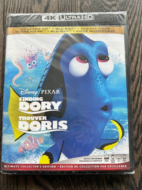 FINDING DORY (4K UHD + Blu-ray + Digital Code ) Disney Pixar NEW SEALED ...