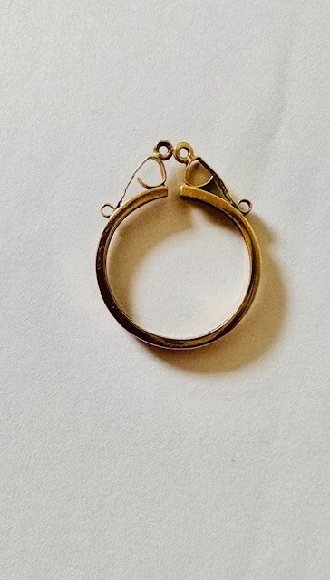 SOLID 9CT Yellow Gold Sovereign/Half Sovereign Coin Pendant Mount £105. ...