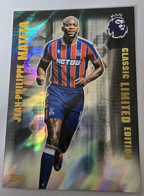 TOPPS PREMIER LEAGUE 2026 LIMITED EDITION MATETA Card #LE7 CRYSTAL ...