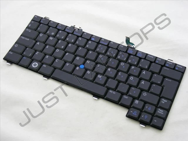ORIGINAL DELL LATITUDE XT XT2 XFR Swedish Keyboard Svensk Tangentbord ...