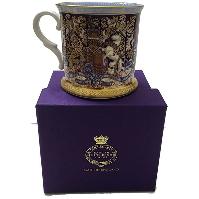 ROYAL COLLECTION TRUST Queen Elizabeth Longest Reigning Monarch Mug ...