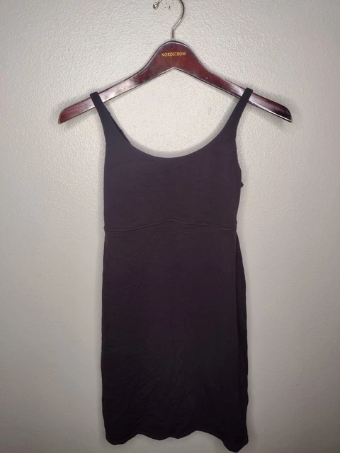 MAIDENFORM FLEXEES 1264 Shapewear Full Slip Dress Medium Black Built In ...