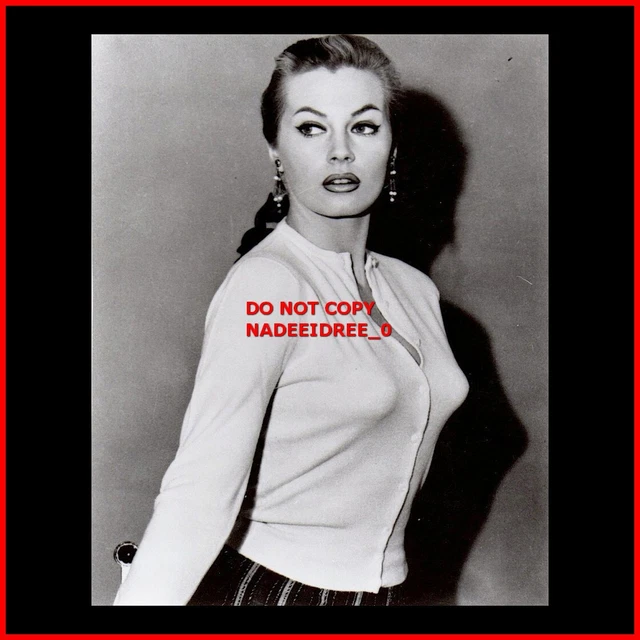 Anita Ekberg Blonde Bombshell Swedish Miss Model Actress Pin Up Sexy 8x10 Photo £827 Picclick Uk