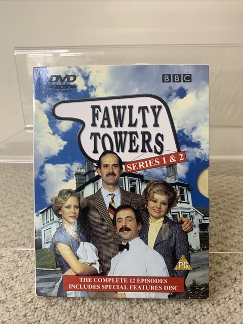 FAWLTY TOWERS COMPLETE DVD Box Set Series Season 1 + 2 BBC British ...