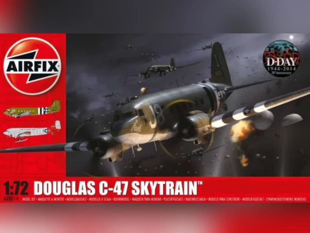 DOUGLAS C-47 SKYTRAIN - 1/72 - AIRFIX A08014 EUR 48,65 - PicClick FR