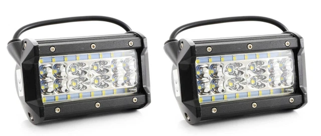 2X 12-24V LED Spot Feux 84W Lampes Tracteur Bus SUV 4x4 Camion Bateau ...