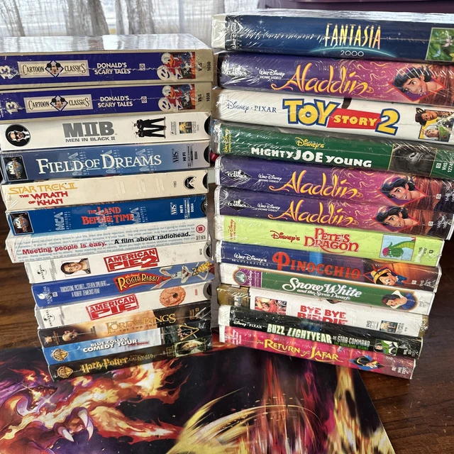 DISNEY/ COMEDY VHS Lot NEW / Sealed/ Rare Tittles All Sealed Lot Of 25 ...