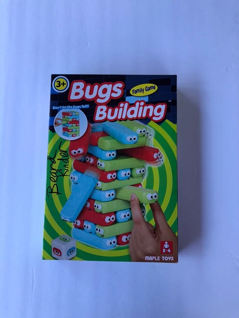 NEW! BUGS BUILDING Family Kids Game “Don’t Let The Bugs Fall” Stacking ...