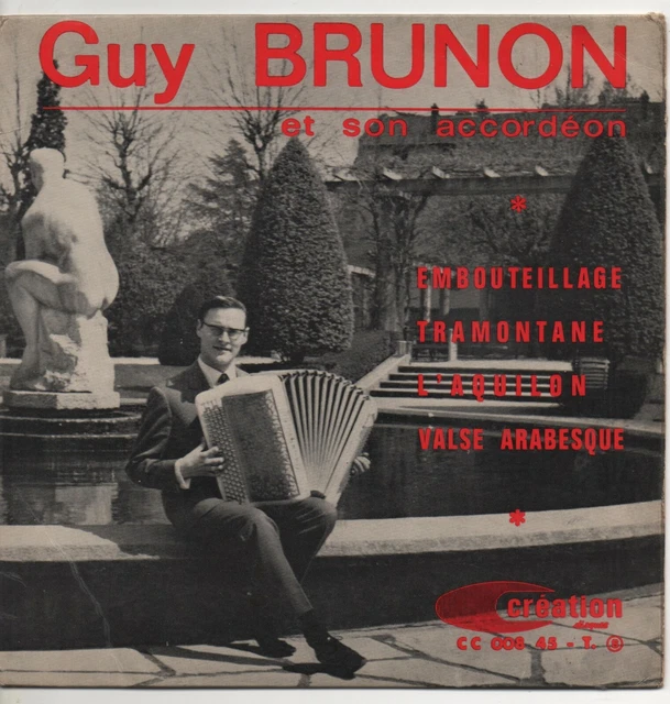 GUY BRUNON ET son accordeon 1960's FRENCH CREATION 4 TRACK EP EUR 12,46 ...