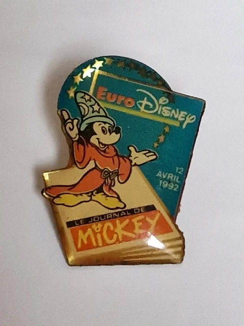 PIN'S VINTAGE EURO Disney 12 Avril 1992 Le Journal De Mickey EUR 2,00 ...