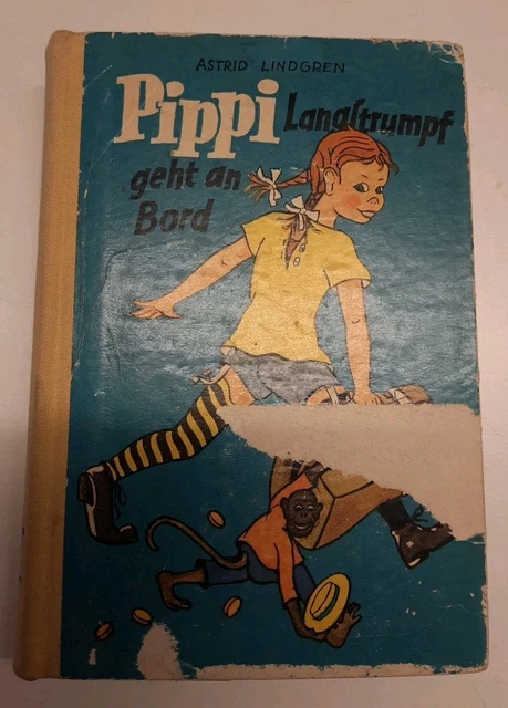 ASTRID LINDGREN: PIPPI Langstrumpf geht an Bord von 1968 EUR 2,00 - PicClick DE