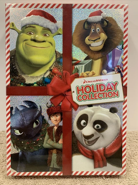 DREAMWORKS HOLIDAY COLLECTION (DVD) Shrek The Halls King Fu Panda ...
