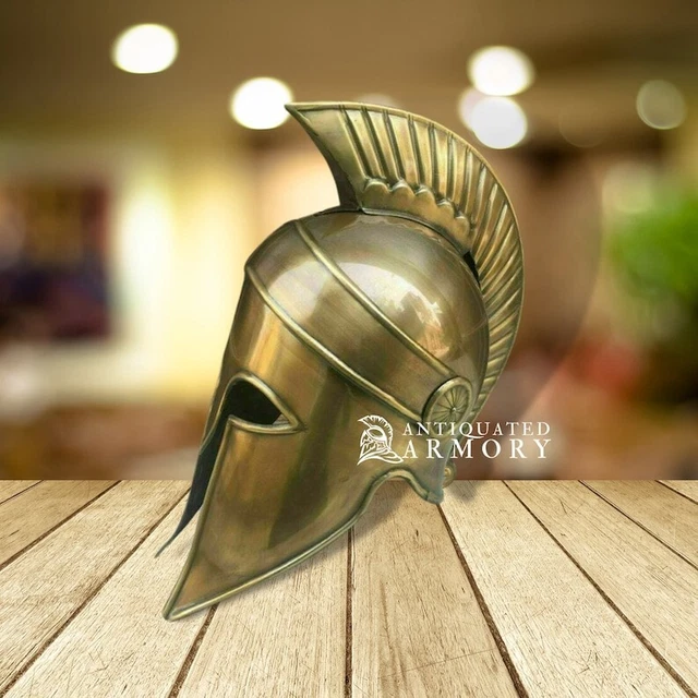 ROYAL SPARTIATE CASQUE Armor Grec Warrior Sca Jeu de Rôle Réplica ...