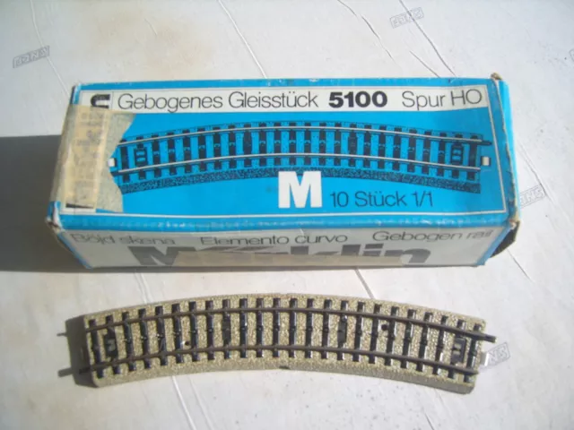 MARKLIN 10 RAILS courbes 5100 avec boite EUR 15,00 - PicClick FR