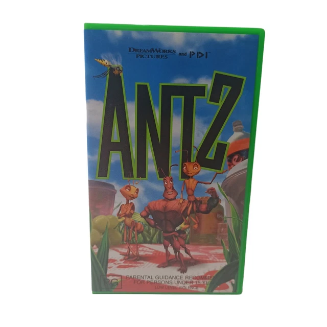ANTZ VHS CHILDREN Family Kids Animation Dreamworks Fantasy Adventure ...