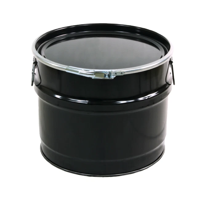 HOBBOCK/DECKELFASS/STAHLFASS/METALLFASS/ÖLFASS 30 L NEU, schwarz ...