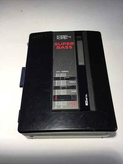 RARE AIWA HS-G34 walkman Style Personal Cassette Player fully working ...