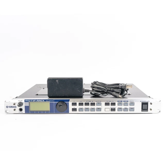 YAMAHA MOTIF RACK Tone Generator Sound Module Synthesizer with Power ...