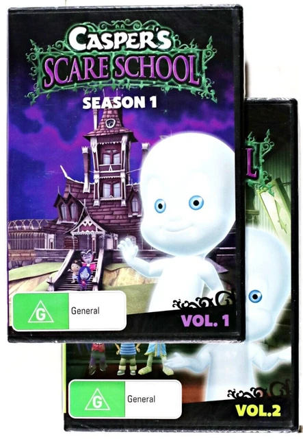 CASPER'S SCARE SCHOOL - Season 1 Vols. 1 & 2 : Region 0 DVD New Sealed ...