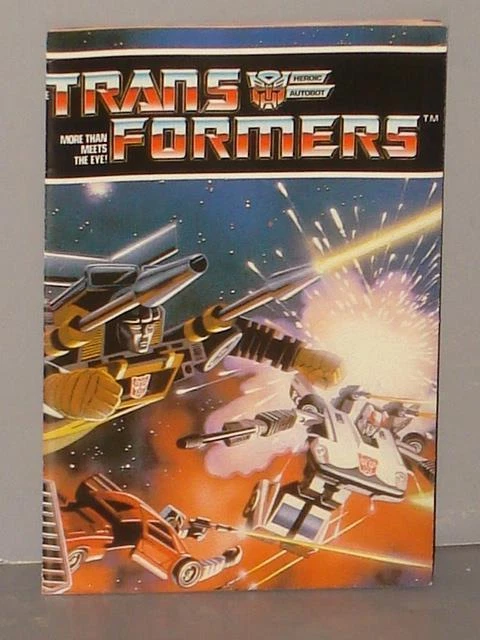 TRANSFORMERS G1 PRODUCT Catalog Brochure Booklet Checklist 1984 Mail ...
