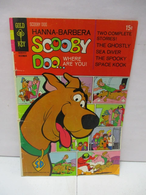 Scooby Doo Where Are You Hanna Barbera Comic 1970 Swamp Witch