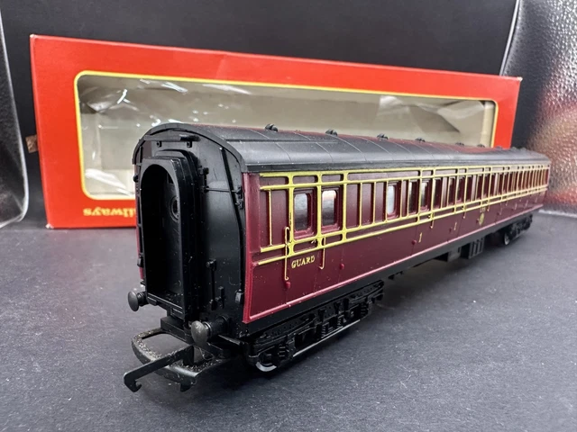 TRIANG HORNBY R748 LMS Brake Coach 2640 OO Gauge Model £8.99 - PicClick UK