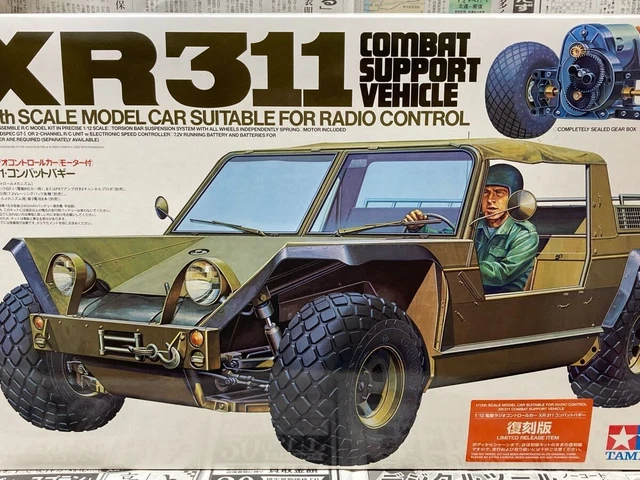 TAMIYA 1/12 ELECTRIC Rc Xr311 Combat Buggyversion Initial Lot Around ...