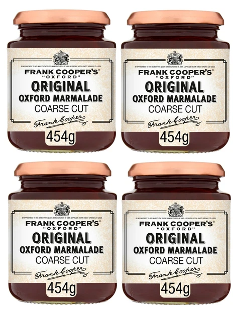 FRANK COOPER'S ORIGINAL Coarse Cut Oxford Orange Marmalade 454g $13.23 ...