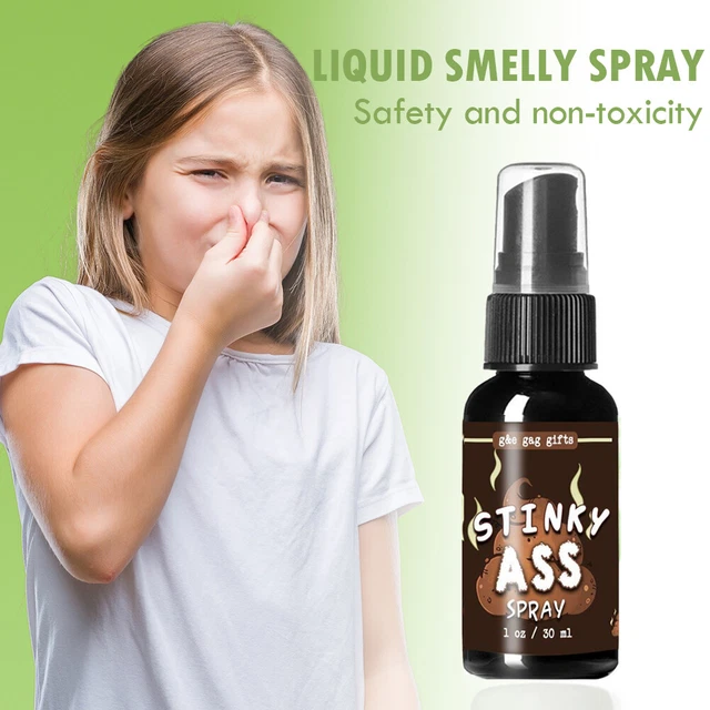 8 TYPES LIQUID Smelly Spray Prank Joke Stinky Gas Bomb April Fool Day ...