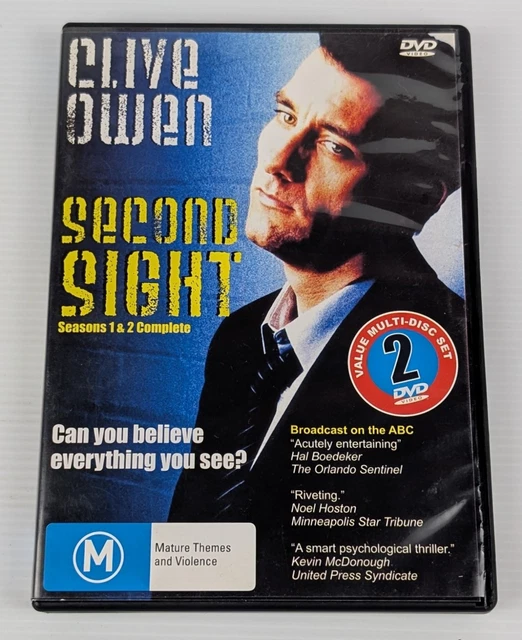 SECOND SIGHT: COMPLETE Seasons 1 & 2 - Genuine Region 4 DVD 1999 Clive Owen £8.26 - PicClick UK